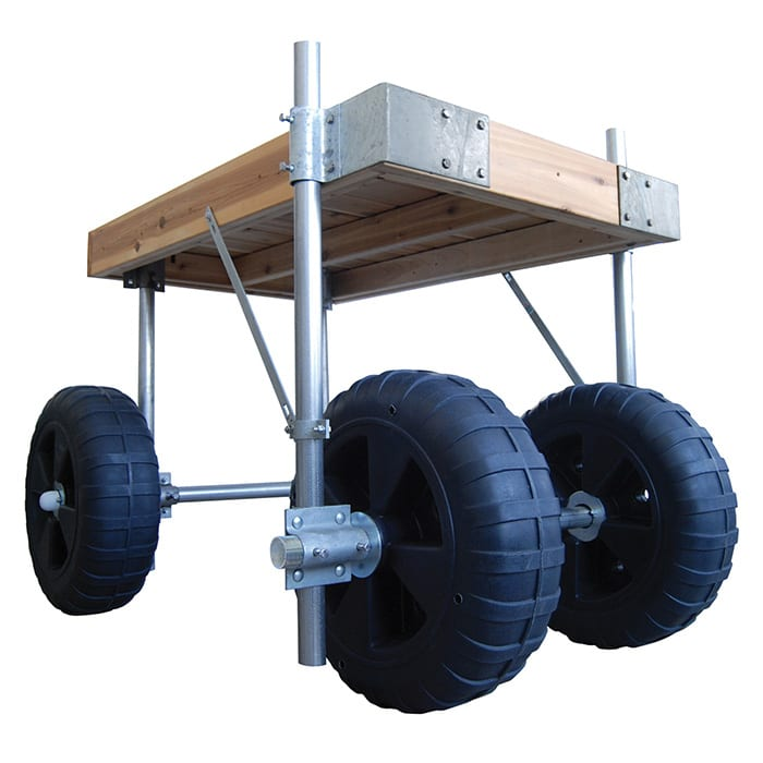 Stationary Dock Dock Wheels – DIY-Docks.com