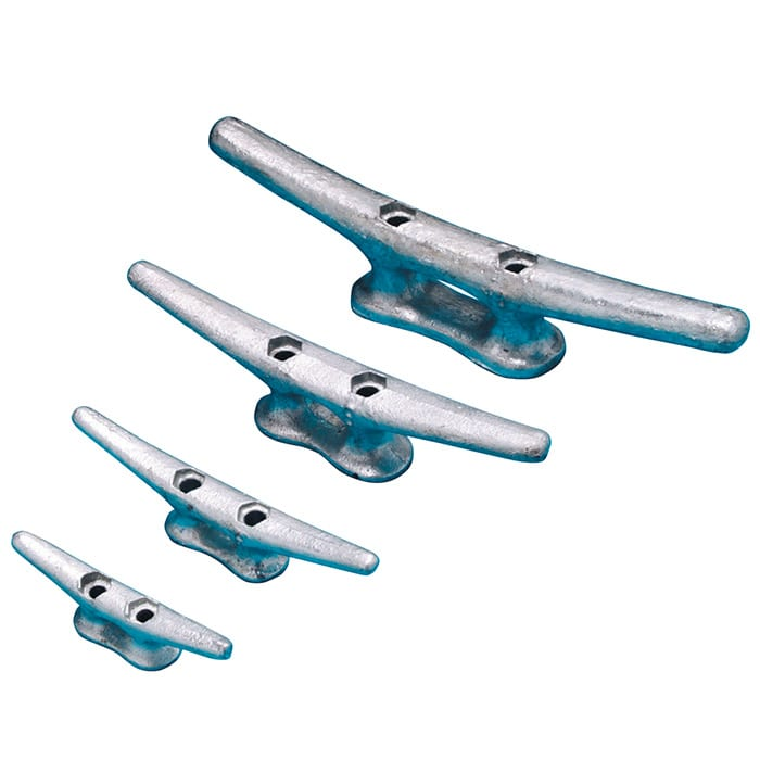 Dock Edge Galvanised Cast Iron Cleats - (6 sizes) – DIY-Docks.com