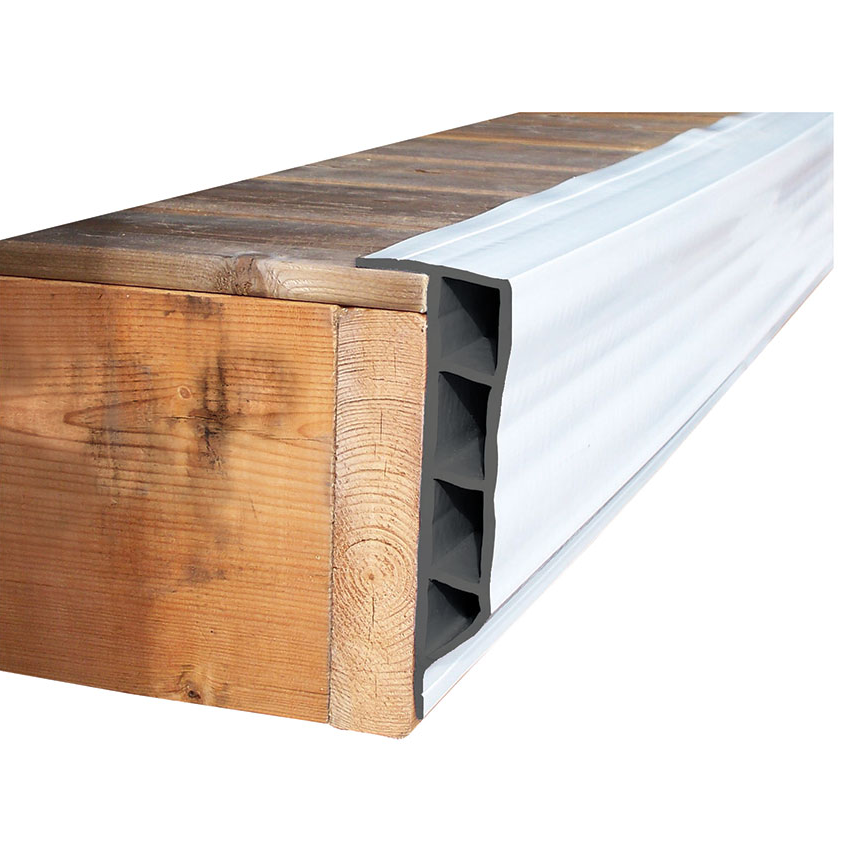 Dock Edge Standard PVC Super Full Face Bumper Profile 12FT DE1230F ...