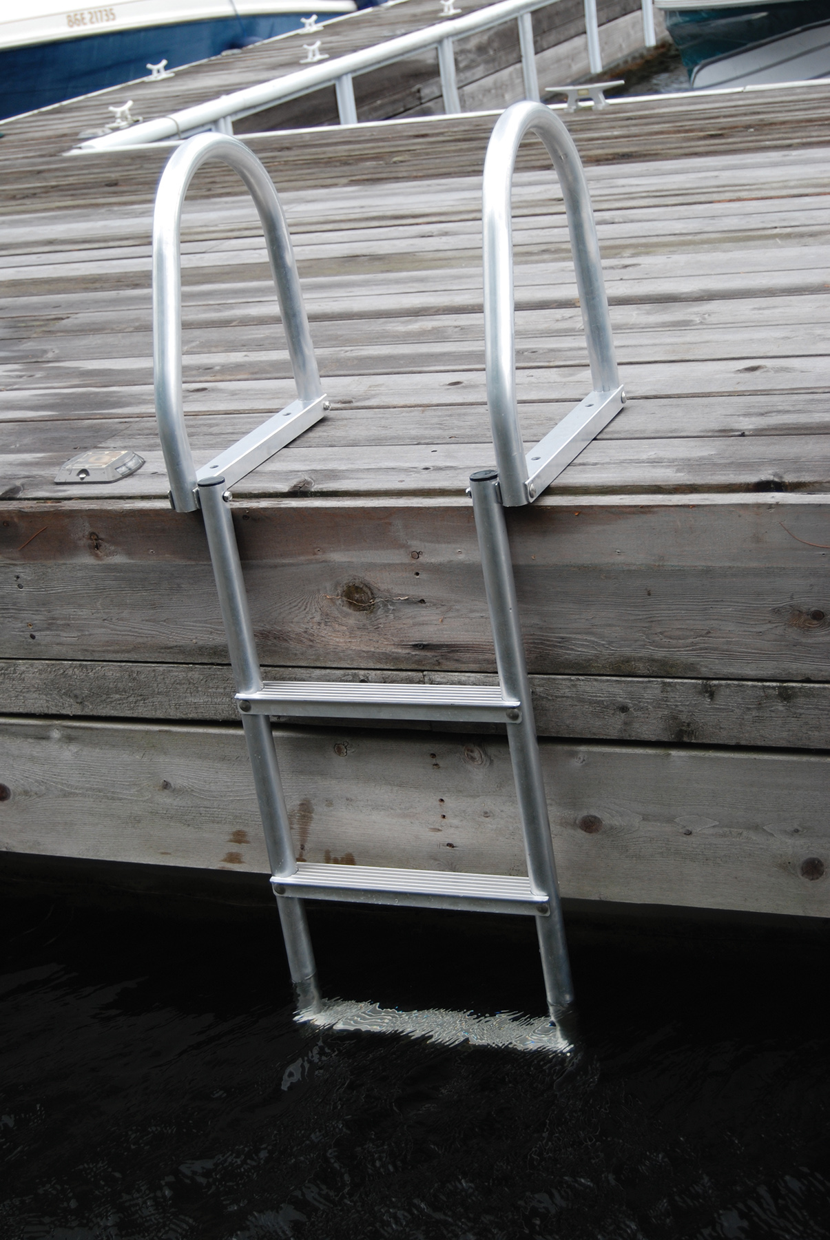 Dock Ladder - Dock Edge ECO Weld Free Flip-Up 3, 4 & 5 Step Options ...