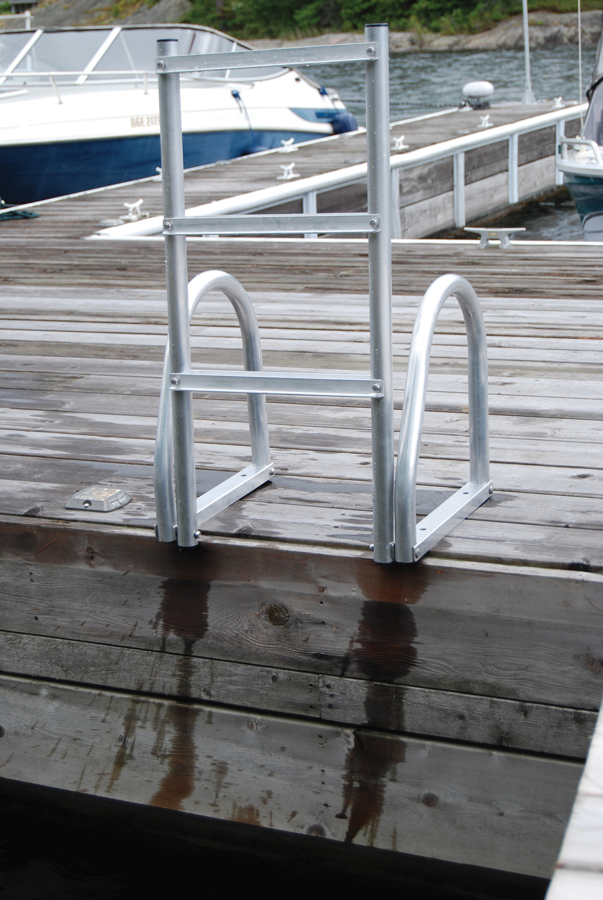 Dock Ladder - Dock Edge ECO Weld Free Flip-Up 3, 4 & 5 Step Options ...
