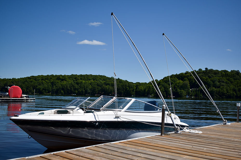 Dock Edge Supreme EZ-Stow Mooring Whips — DIY-Docks.com