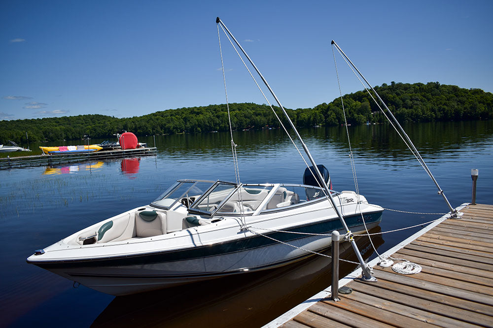 Dock Edge Supreme EZ-Stow Mooring Whips — DIY-Docks.com