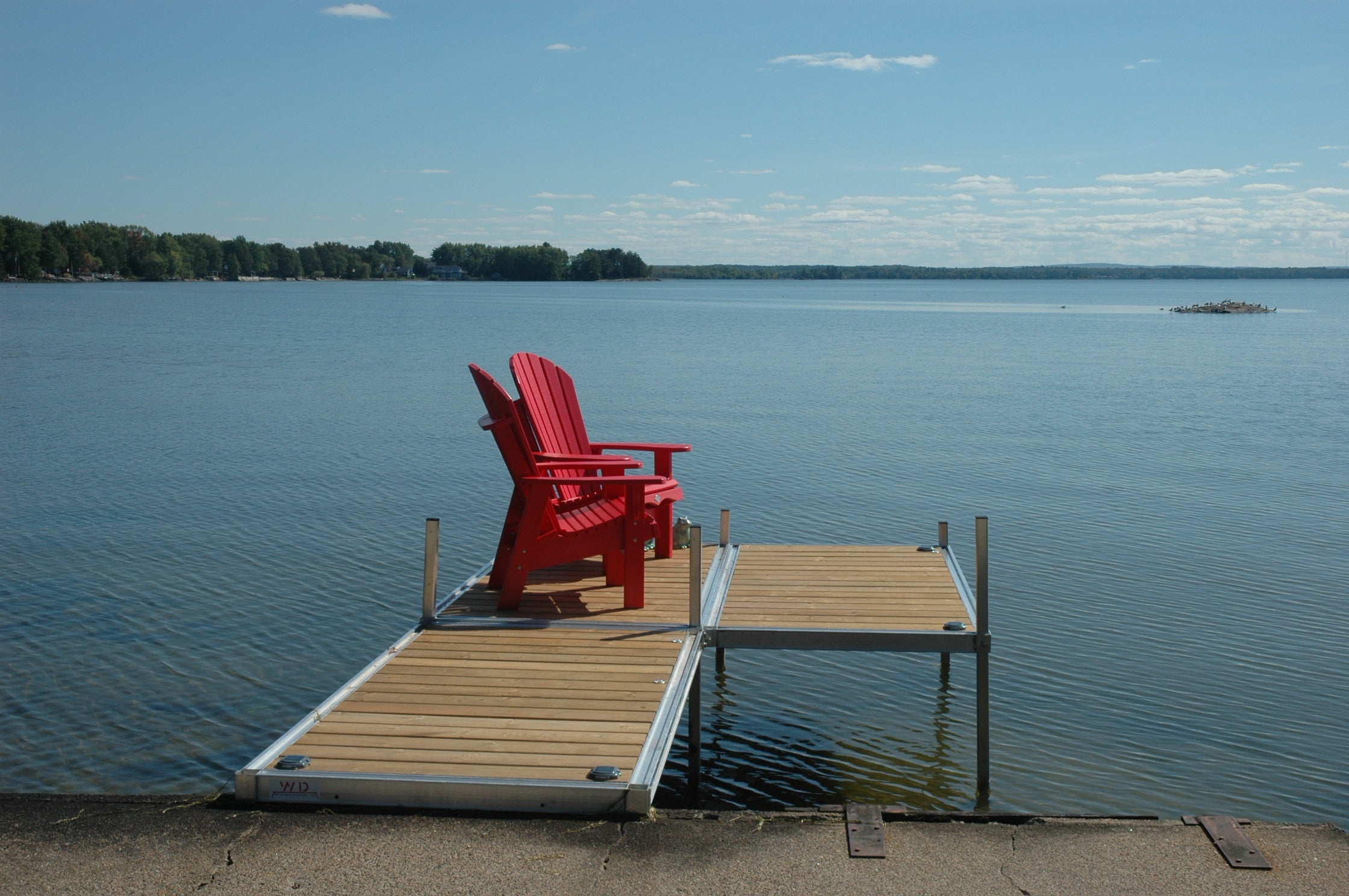 4FT X 8FT DIY Hybrid Dock Kit - Aluminum — DIY-Docks.com
