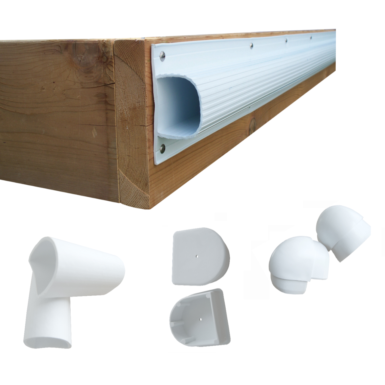 Dock Edge Air Cushion Super Saver Bumper Profile (3 Colors) – DIY-Docks.com
